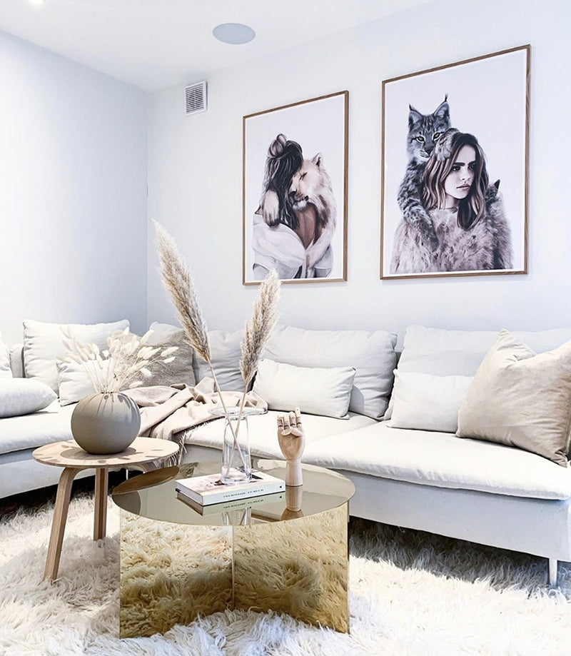 Jinx og Lea | Tilbud på plakater og rammer | linnwold.no – Linn Wold